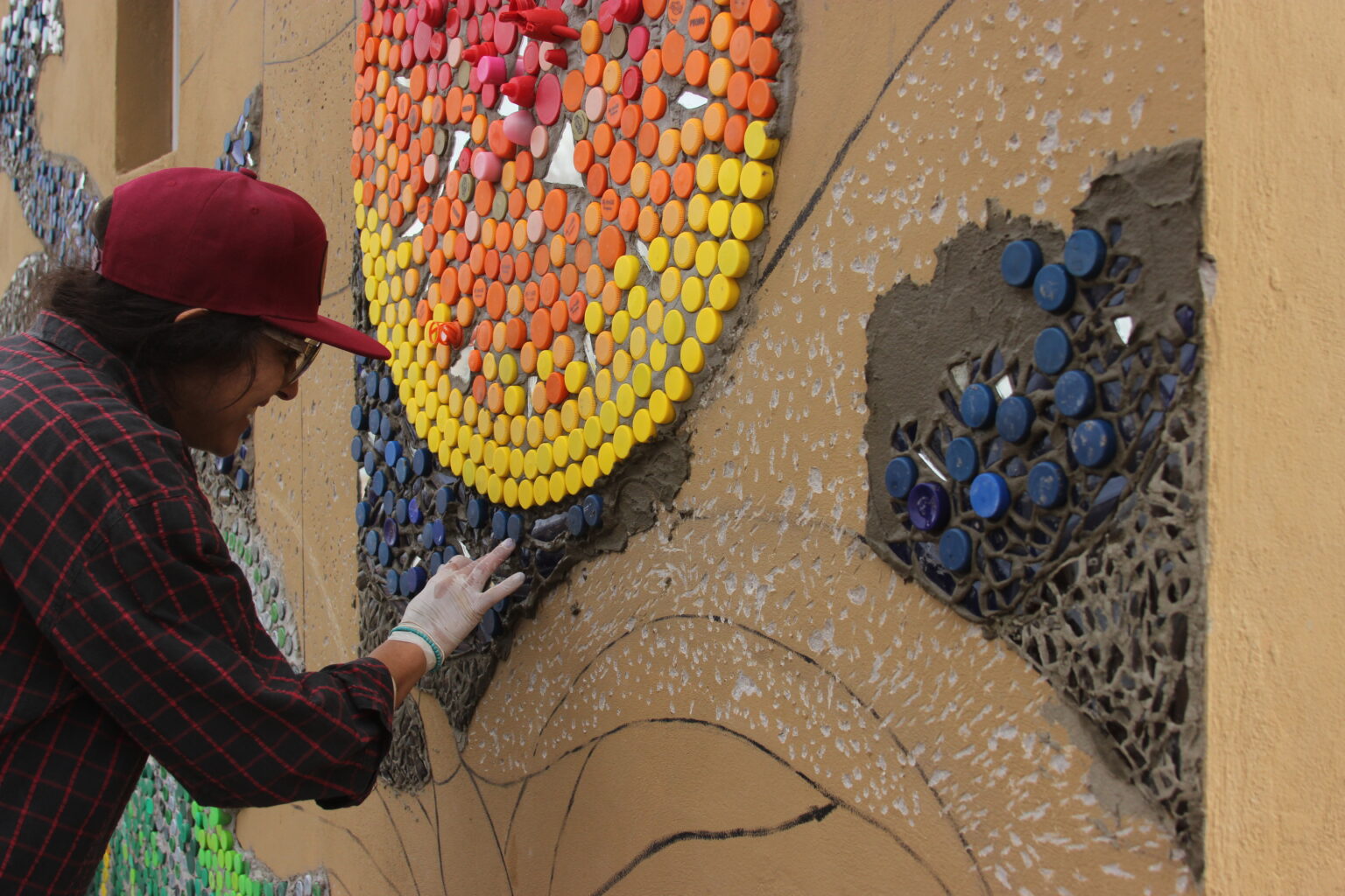 Eco-murales: cuando los residuos se convierten en arte - La Pampa Noticias